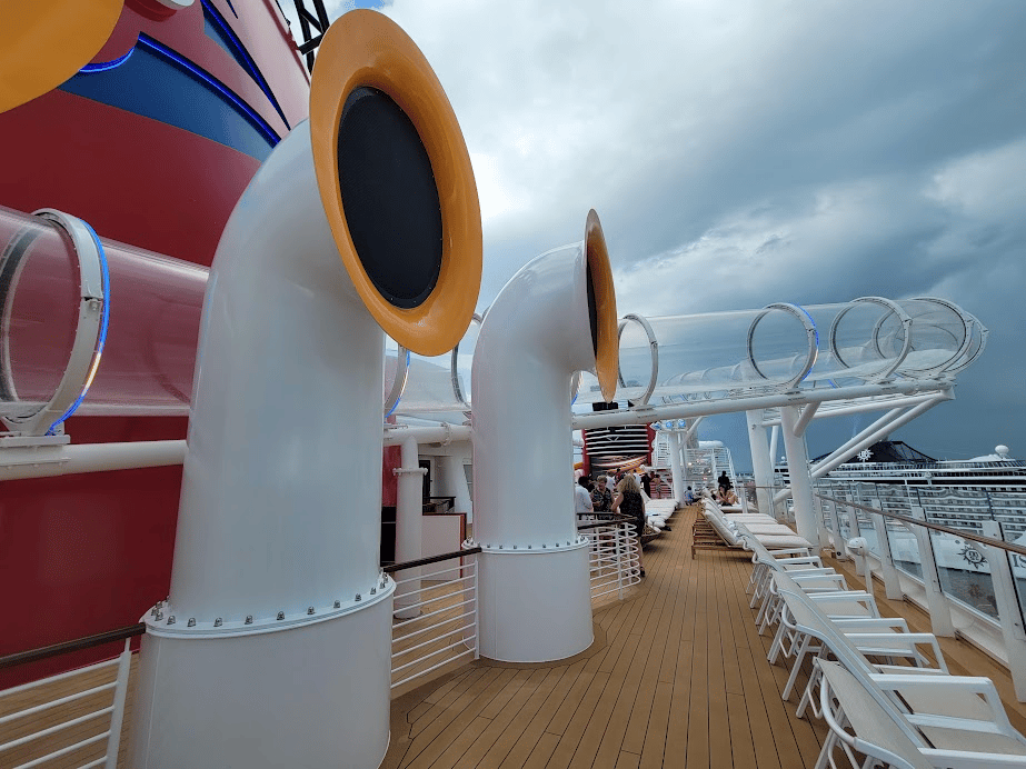 Pools on the New Disney Wish Cruise Ship