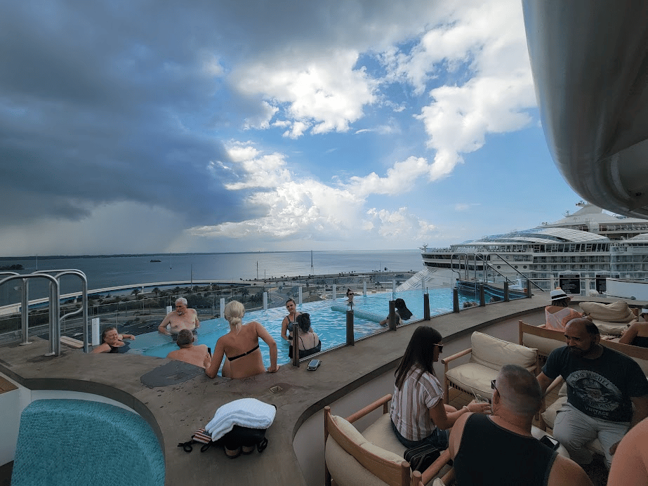 Pools on the New Disney Wish Cruise Ship