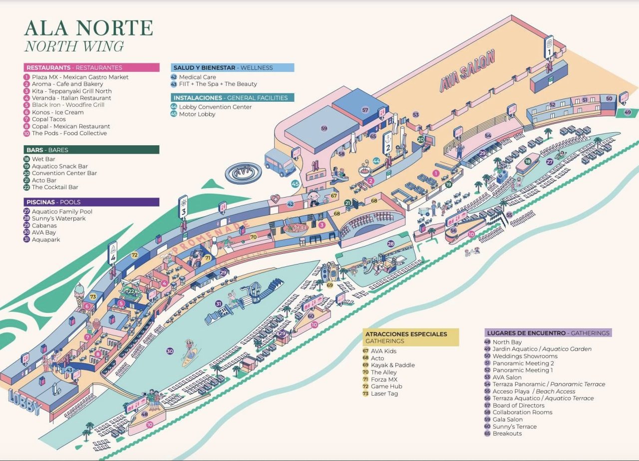 AVA Resort Cancun: All-Inclusive Luxury with Oceanfront Views — Living ...